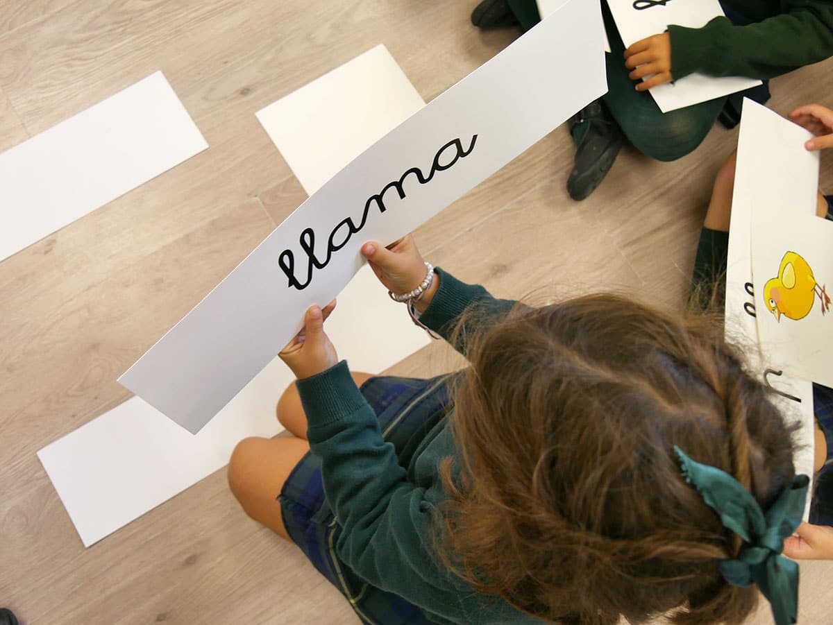Cómo trabajamos la lectoescritura en Infantil en Orvalle